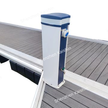 Quality 15-20 Years Lifespan Aluminum Floating Docks Floating Bridge Pontoon With for sale