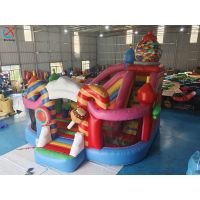 Quality Manufacturer Inflatable Combos Happy Easter Candy Inflatable Bounce House Castle for sale