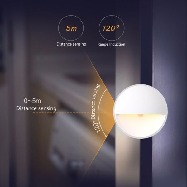 Quality 120g 6*SMD3528 Battery Operated Motion Sensor Light Wireless Installation for sale