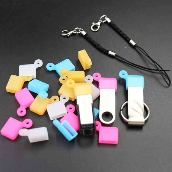 Quality Harmless USB Silicone Protective Covers Lightweight Dustproof for sale