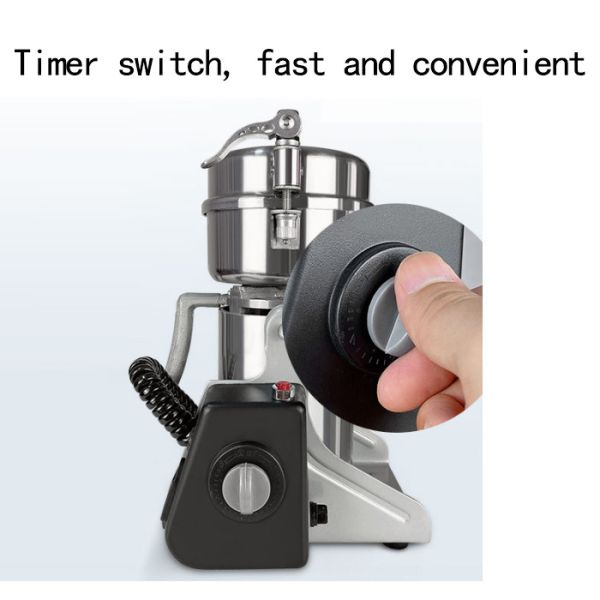 Quality 200g High Speed Electric Grain Crusher , Portable Grain Grinder Machine for sale