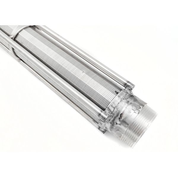 Quality 5.8m Length Wedge Wire Filter, 250 Micron Wedge Wire Screen With Threaded for sale