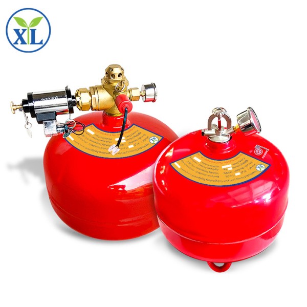 Quality 30L Temperature Sensing FM200 Gas Automatic Hanging Fire Extinguisher Standard for sale