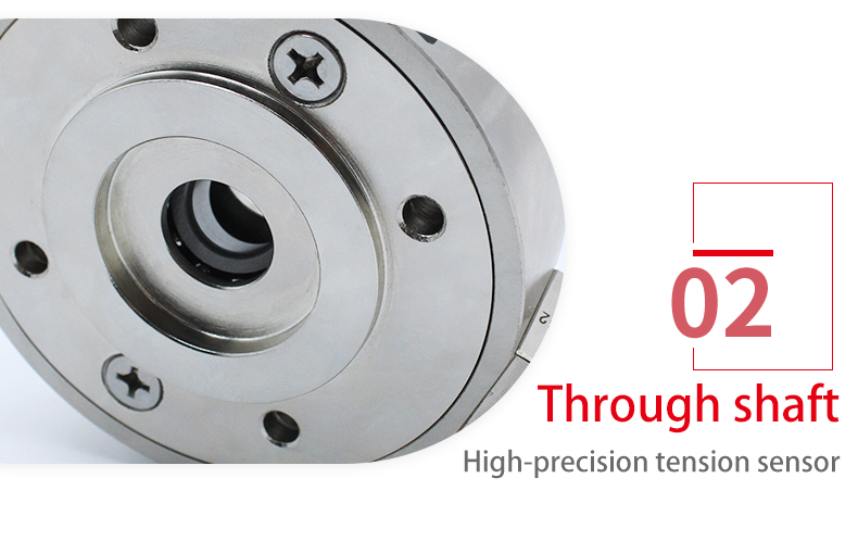 high-precision film weighing force measuring controller through-axis tension sensor RTN Ring torsion compression load cell