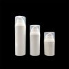 china White Empty Airless Pump Bottles , Cosmetic Packaging Container 15ml 30ml 50ml