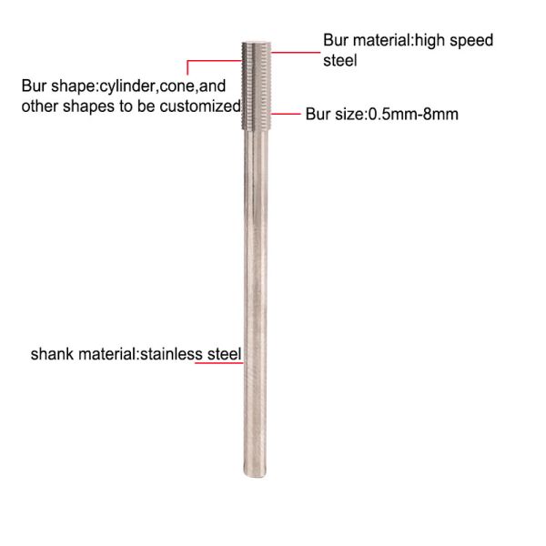 Quality 8mm NCD PCD Diamond Carving Burrs Background Tools for sale