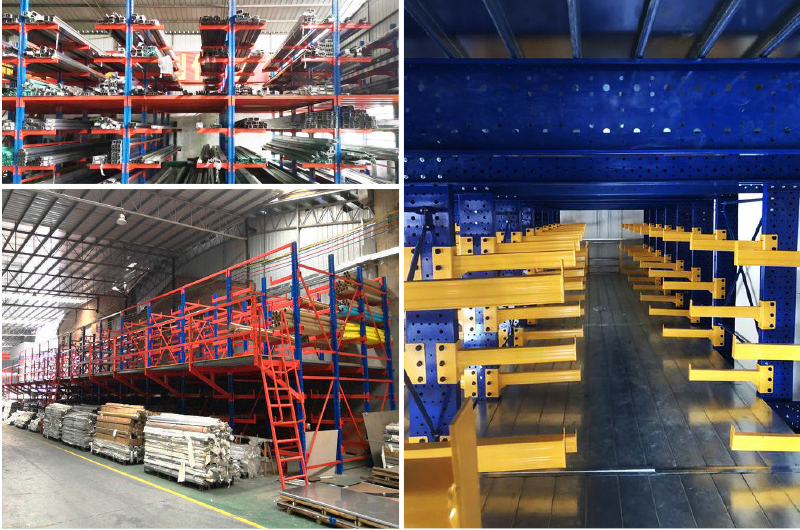 Cantilevered Mezzanine Racking