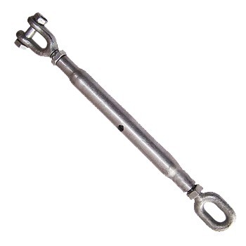 Quality Galvanized Steel Closed Body Turnbuckles Heavy Duty Hot Galvanized for sale