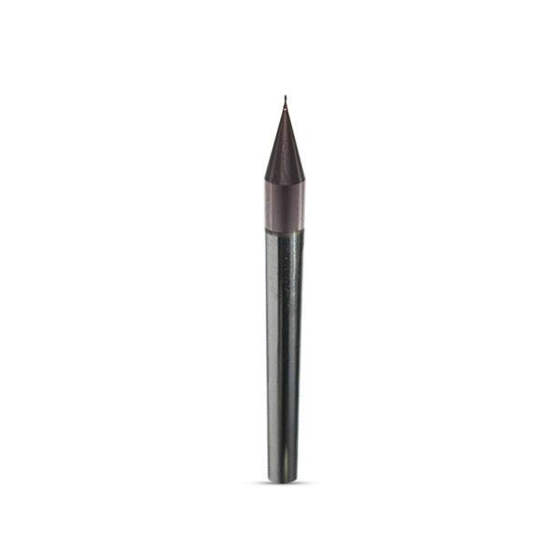Quality 0.5mm 3mm Shank 2 Flute Carbide End Mill for sale