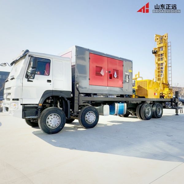 Quality 140mm Truck Mounted Core Drilling Rig Sturdy For Geothermal Drilling And Gas Exploration for sale