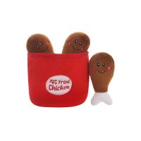 Quality Food Drumstick Doughnut Set Pet Toys For Dog With Squeaky Toy/pet tos for sale