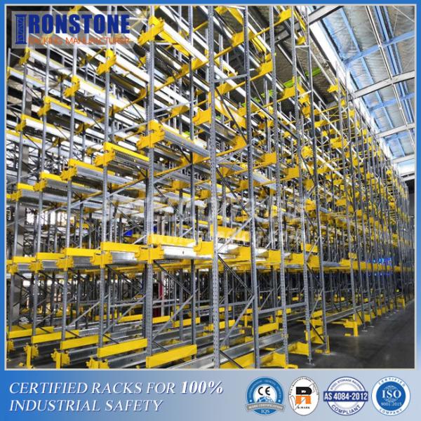 Quality Manufacture Advanced Pallet Shuttle Metal Warehouse Storage Rack for sale