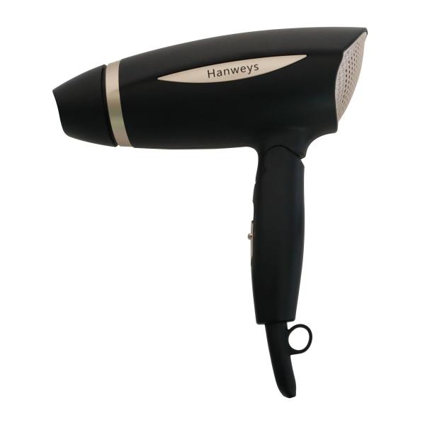 Quality Hanweys Hotel Hair Dryers 1600W Foldable Hair Dryer RoHS CCC for sale
