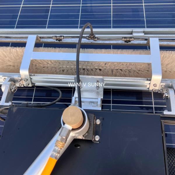 Quality Semi-automatic Solar Panel Cleaner Robot with Shipping Cost and Estimated for sale