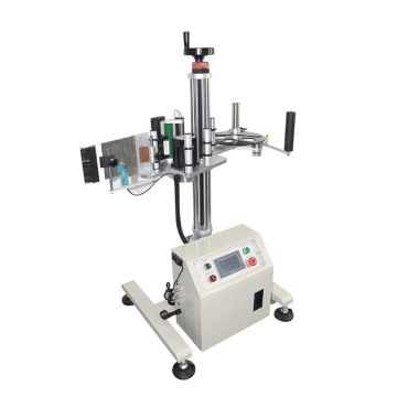 Quality Packaging Material Labeling Machine for Flat Barcode Stickers Small and Simple for sale