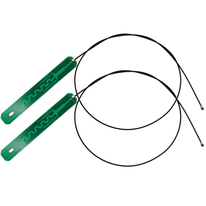 Quality 8dBi 2.4GHz 5.8GHz Dual Band WiFi Antenna IPX Internal Antenna with 50cm Cable for Mini PCIe Card for sale