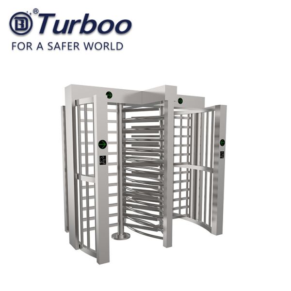 Quality Full Height Security Controlled Access Turnstiles With RFID Card Reader for sale