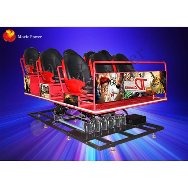 Quality Attractive 5D 6D 7D Cinema System 9D Virtual Reality Cinema With Guns for sale
