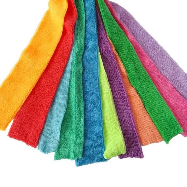 Quality High Water Absorbability Microfiber Cloth Strip Holeproof Easy To Cleaning for sale