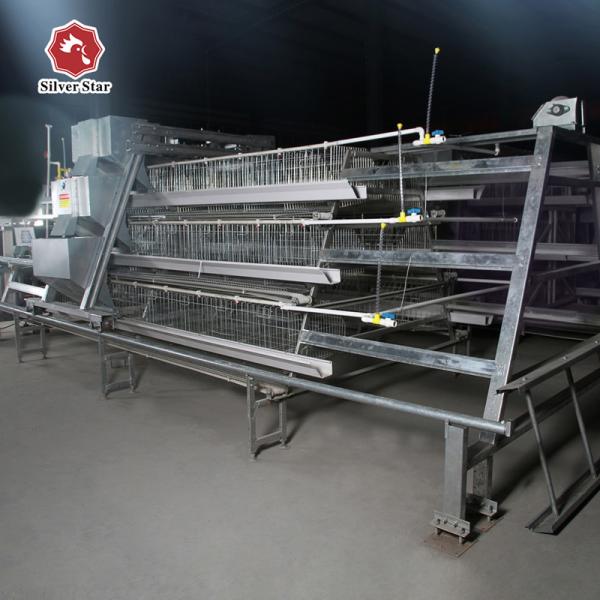 Quality Q235A Galvanized Steel Layer Chicken Cage for sale
