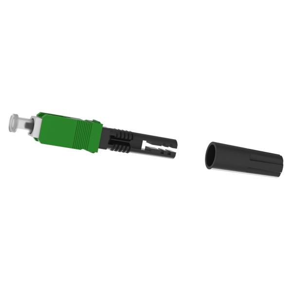 Quality 5 -Made Simplex SC Fiber Optic Fast Connector for Field Assembly in FTTH Network for sale