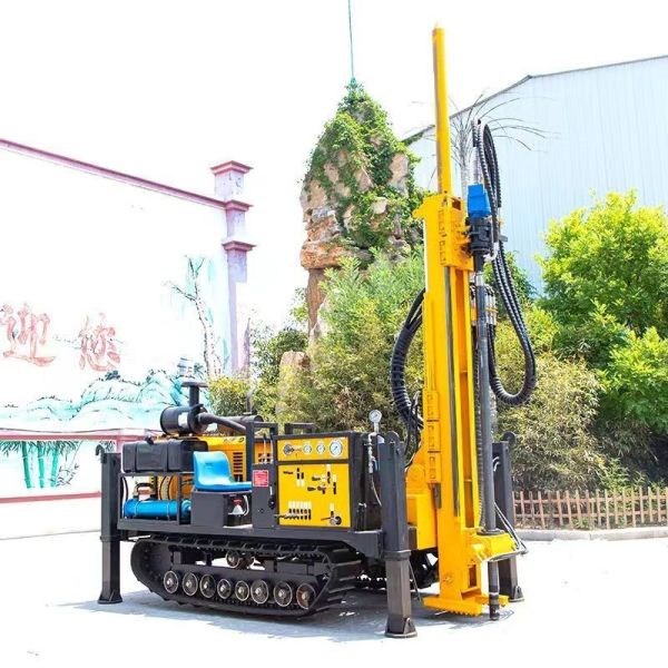 Quality Full Hydraulic Pneumatic Crawler Core Drilling Rig Crawler Drilling Rig Machine for sale