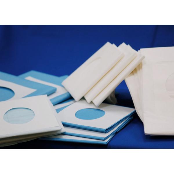 Quality Round Hole Disposable Surgical Drapes , Rectangle Medical Disposable Sheets for sale