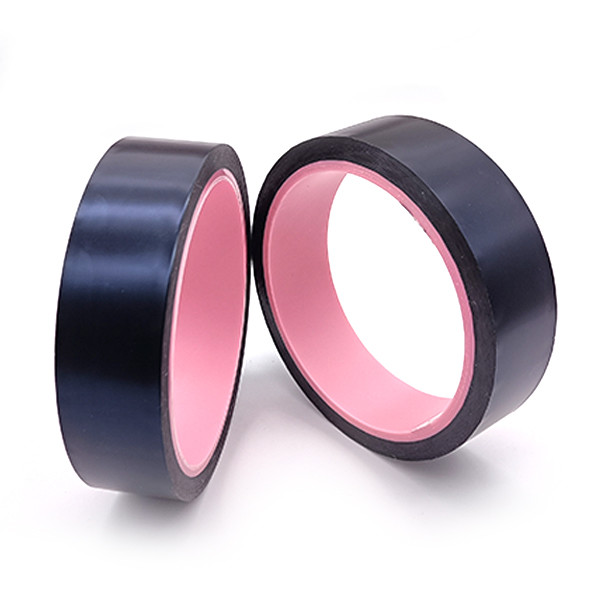 Quality E1-IH826 2.5mil ESD Black Heat Resistant Tape Low Electrostatic Discharge for sale