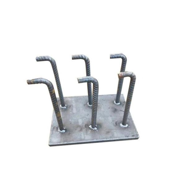 Quality 200mm Hot Dip Embedded Parts In Concrete Pre Concrete Galvanized Steel Parts for sale