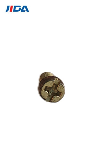 Quality Brass Combination Slotted Phillips Machine Screws Round Tail M3.5x6.6mm for sale