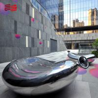 Quality Hand-forged Stainless Steel Balloon Sculpture for Outdoor Decorative Art for sale