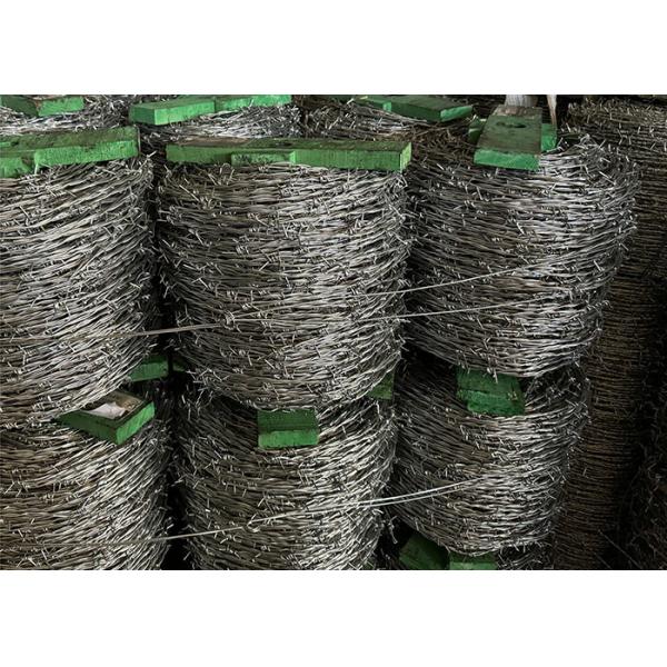 Quality Standard Galvanized Reverse Twist Security Barbed Wire Factory Direct for sale