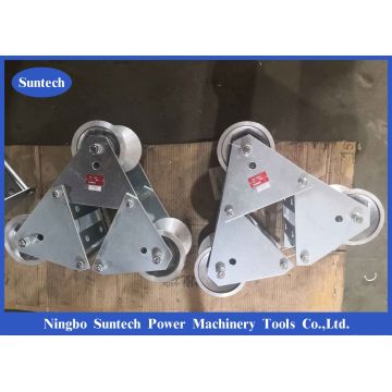 Quality Suspension Cable Pulling Roller Guide For Power Line Stringing Cable for sale