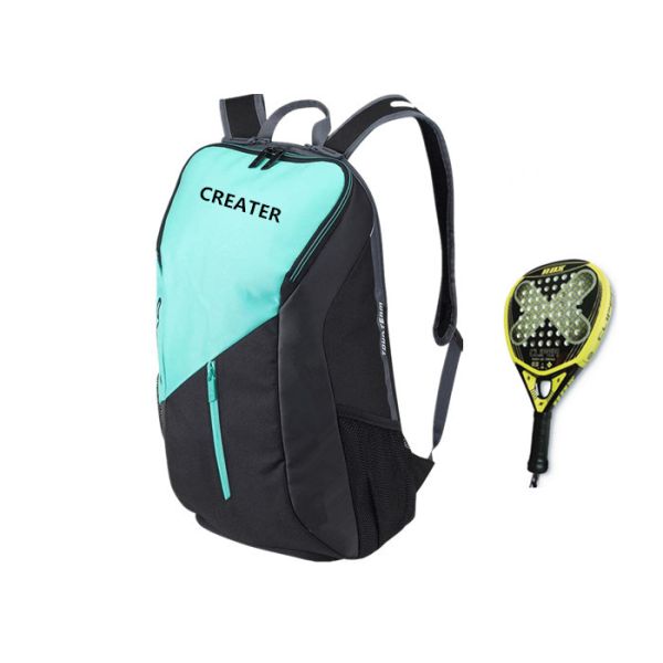 Quality Baseline Racquet Bag Backpack , Squash Bag With Shoe Compartment for sale