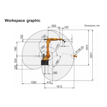 Quality KUKA Robot KR16 R2010 MIG Welding Automatic Welding Robot With Megment Welder for sale
