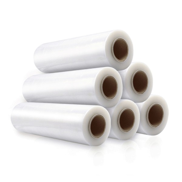 Quality Bulk Food Grade Heat Resistant PVDC Cling Wrap Film for Home Kitchen Microwave Heating Steaming and Cutting Box for sale