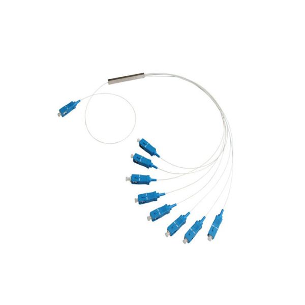 Quality ROHS SC UPC 0.9mm 1x8 Fiber Splitter for sale
