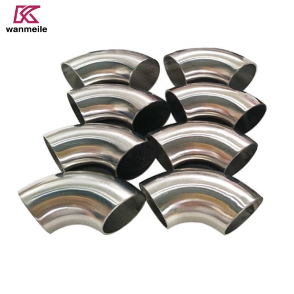 Quality Gr2 OD38mm OD57mm Welded Titanium Elbow For Chemical Industry for sale