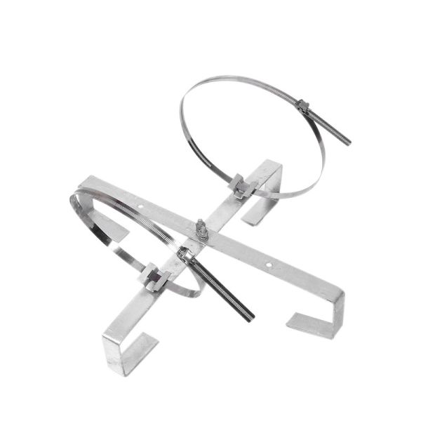 Quality Hot Dip Galvanized Steel OPGW Cable Fittings , Fiber Cable Storage Bracket for sale
