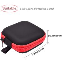Quality 3.15x1.57 Inches Headphone Carrying Case , Earphone Storage Bag Mutispandex for sale