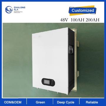 Quality CLF 5KWH 10KWH 15KWH Solar Energy Lithium Ion Battery Packs LiFePO4 6000 Cycles for sale