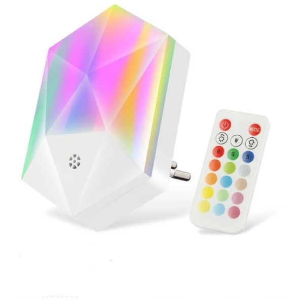 Quality RGB Smart 1w Plug In Motion Sensor Hallway Light / 52G Plug In Night  Lamp for sale