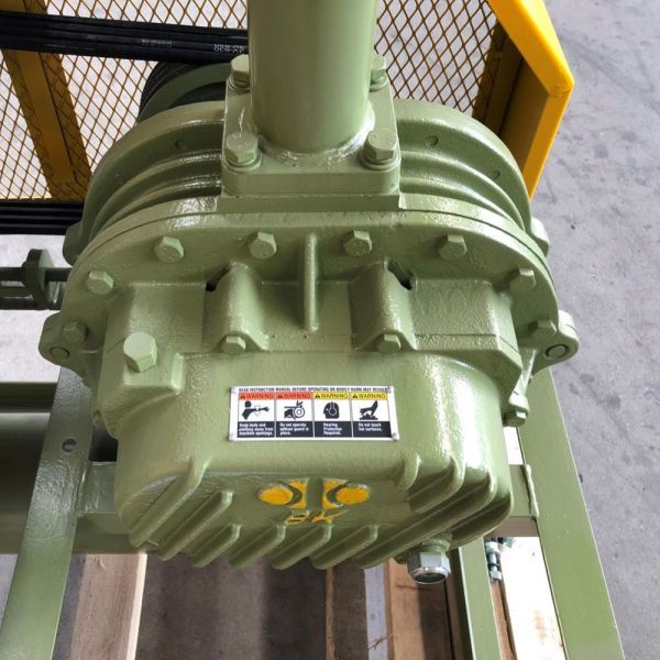 Quality 10KPA - 80KPA Three Lobe Roots Blower , Compact 2.2-22KW Roots Type Blower for sale