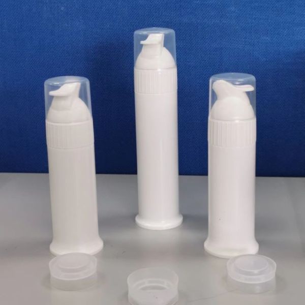 Quality Easy-to-use PP Plastic Airless Toothpaste Pump Bottle Custom Color Logo Available 75ml for sale