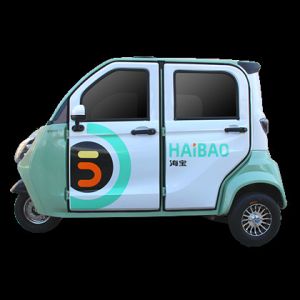 Quality 3 People Electric Passenger Tricycle Road Legal Enclosed Electric Trike for sale