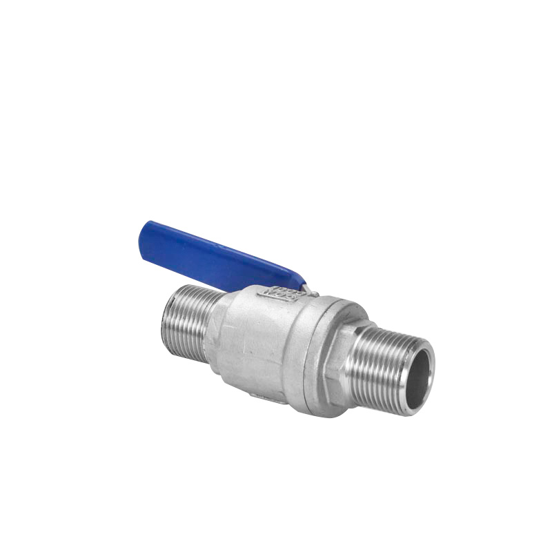 2PC Male Threaded Ball Valve Stainless Steel 304 316 1000wog
