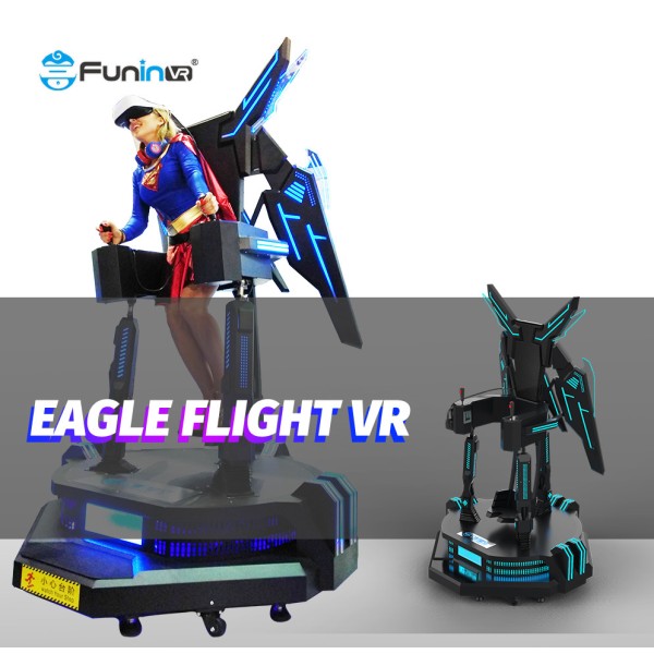 Quality Rated load 150kg Stand Up Flight VR Simulator In Amusement Park for sale