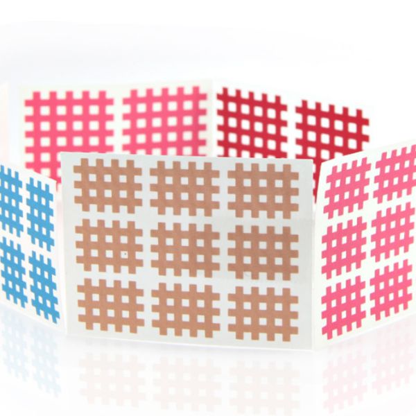 Quality Cohesive Elastic Medical Tape Bandages Cross Acupuncture Sticker Pain Relief Therapy Kinesiology for sale