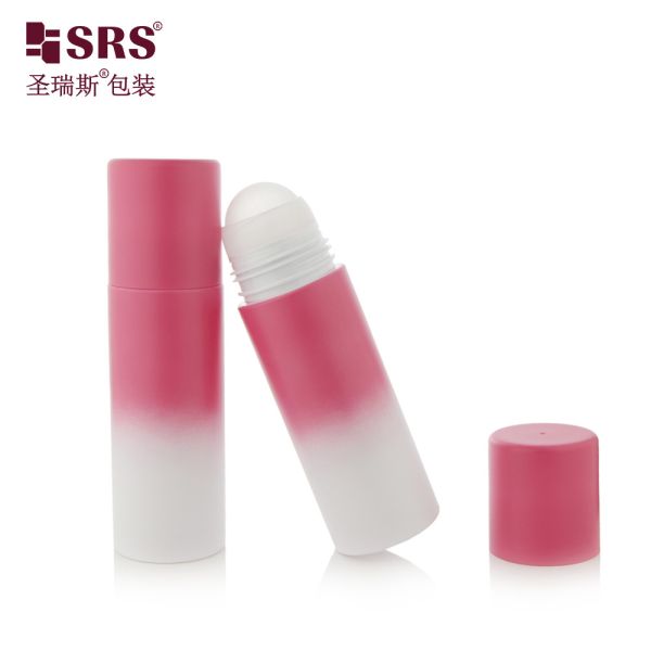 Quality PET43 130ML 170ML Plastic Ball PET Roll On Bottle for Roll-On Deodorant Gel for sale