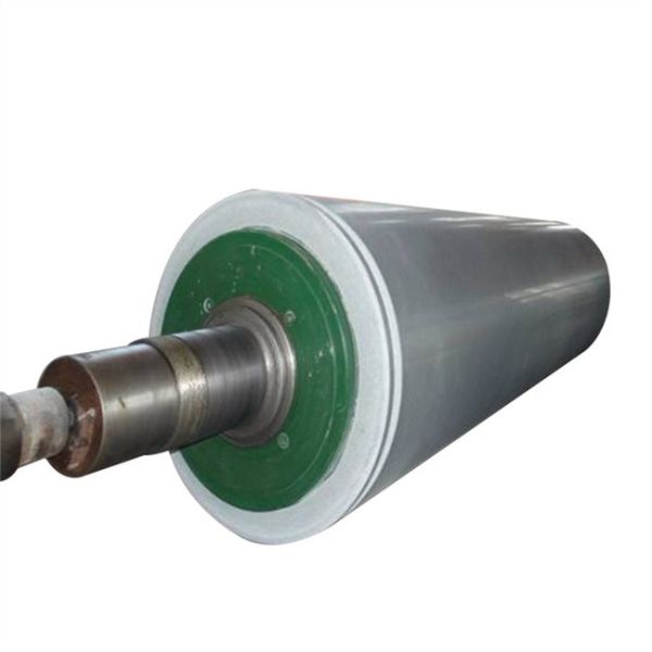 Quality Rubber Coated Artificial Stone Roll 1600mm Diameter For Paper Mill for sale